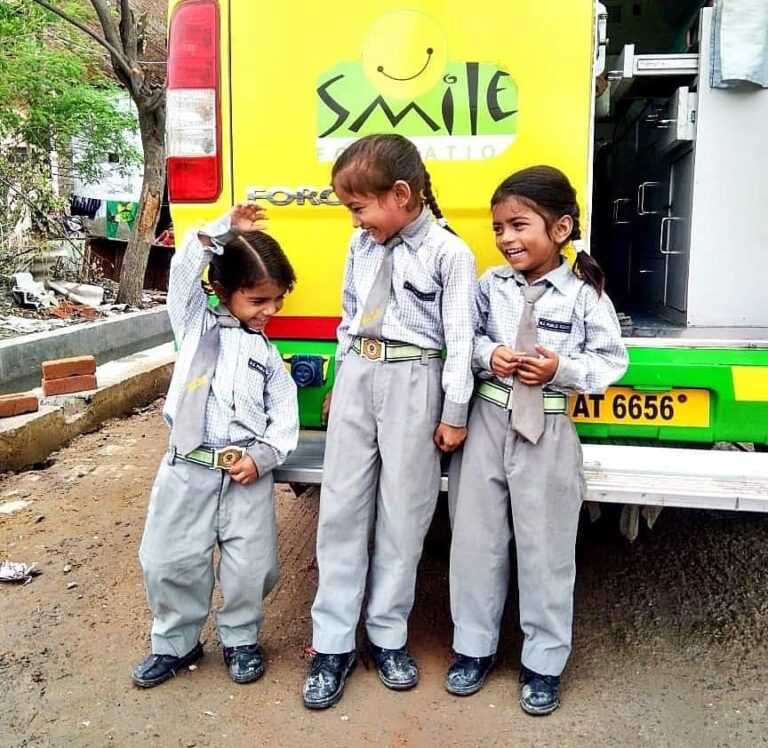 Smile on Wheels Van Spreading Joy - Smile Foundation