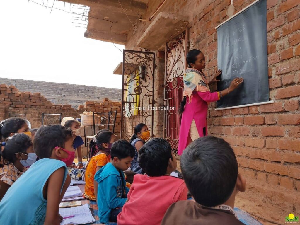 Educate a poor child for nation-building - Smile Foundation