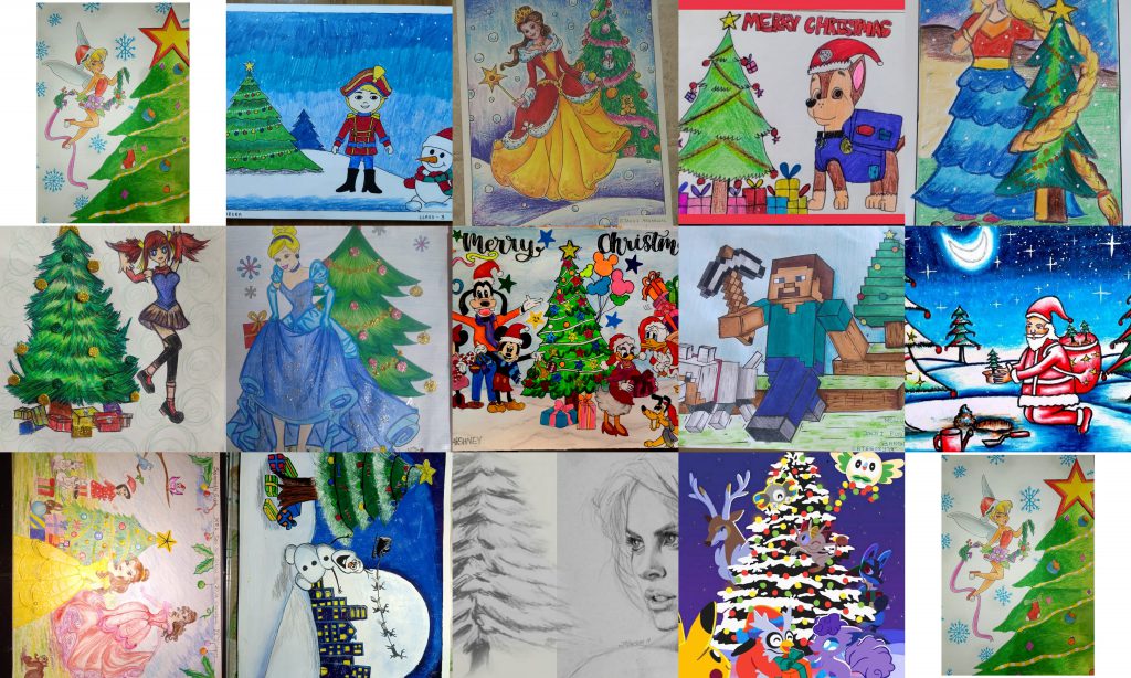 Children spread the Christmas cheer! - Smile Foundation