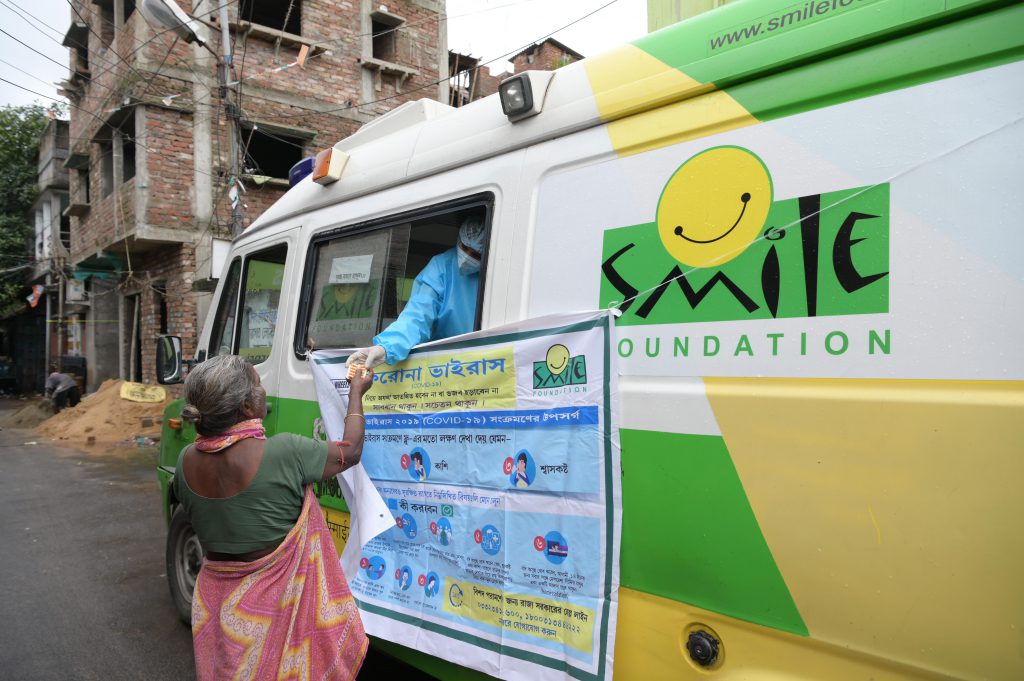 Caring for the vulnerable: Smile on Wheels, Kolkata - Smile Foundation