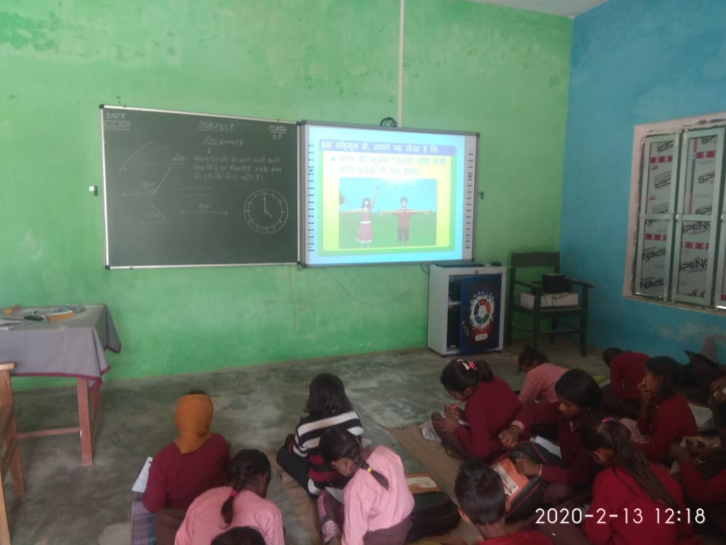 Digital Learning in Gonda - Smile Foundation
