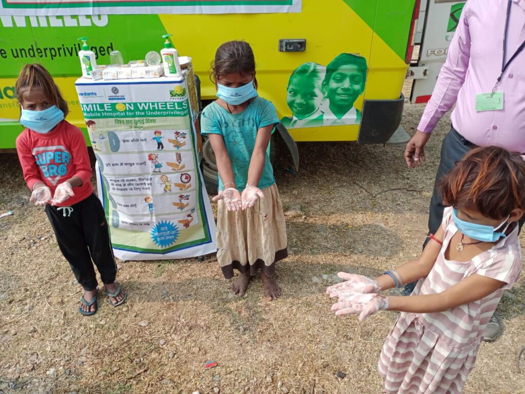 Importance of handwashing goes beyond the pandemic. - Smile Foundation