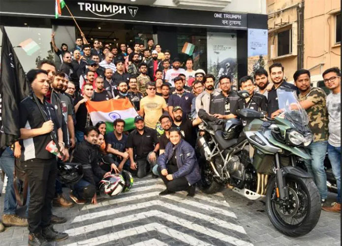 Triumph To Organise Ride For Freedom On Independence Day - Smile Foundation