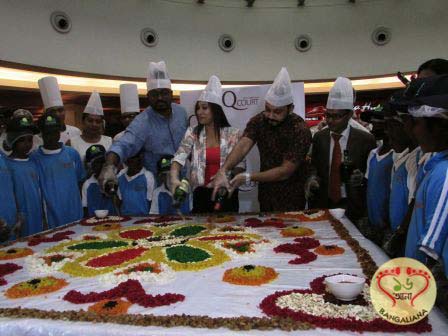 Team Michael Graces Cake Mixing Ceremony at Food Court of Quest Mall ...