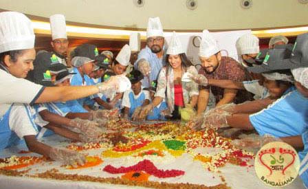Team Michael Graces Cake Mixing Ceremony at Food Court of Quest Mall ...