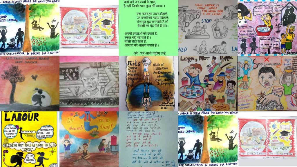 Results of Anti Child Labor Campaign competition held for school ...