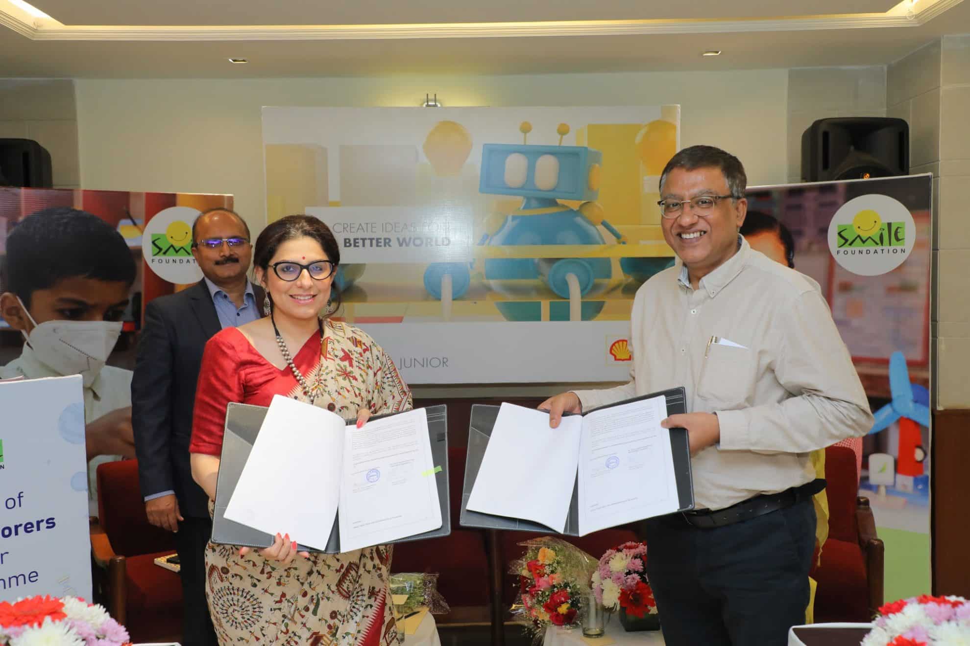 Shell NXplorers Junior Programme Launch - Smile Foundation